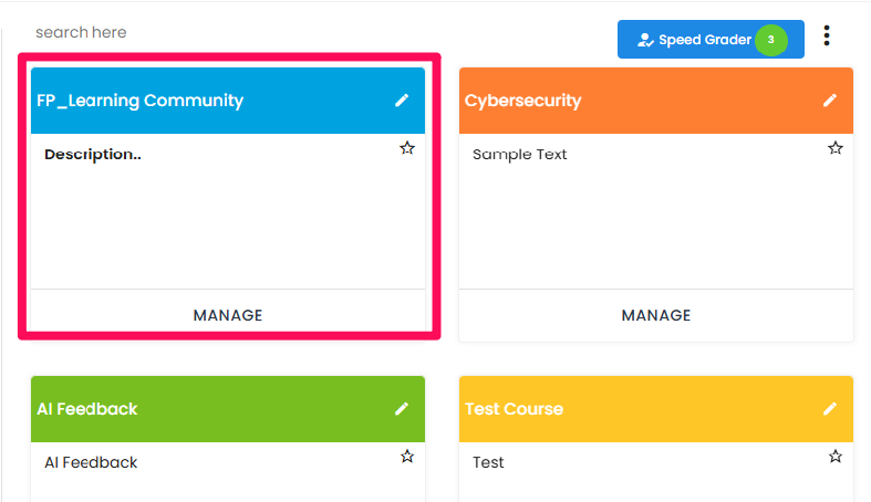 Community Landing Page (article) – FocalPoint Education