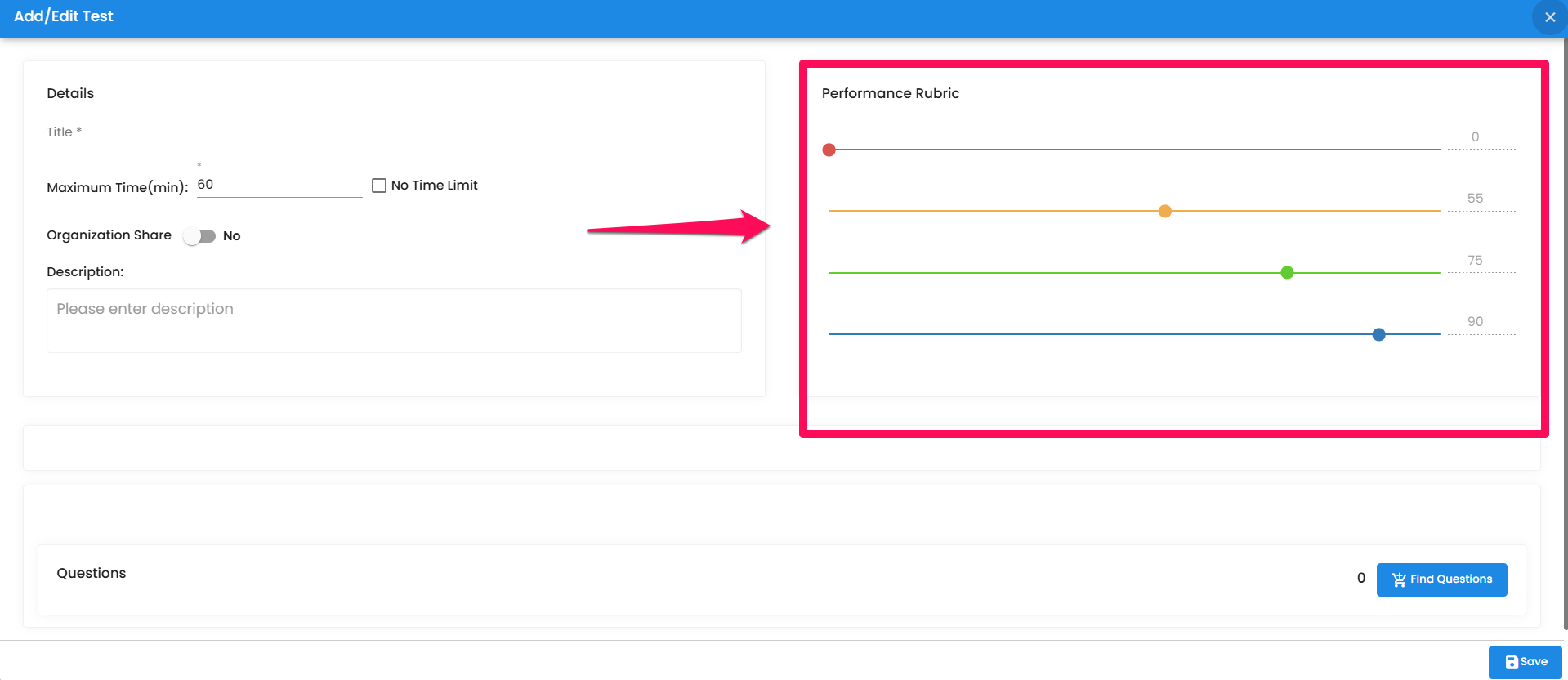 How do I customize my test using the ‘Test Detail’ page? – FocalPoint ...