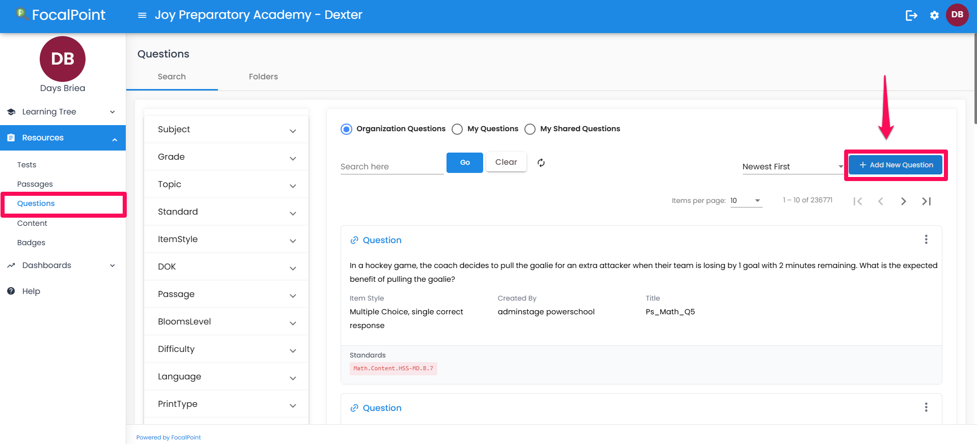 How do I create the ESBR (Evidence Based selected Responses ...